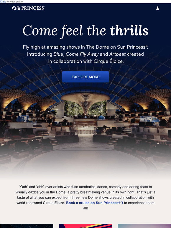 Princess Cruises: What. A. Show. (Or three!) | Milled