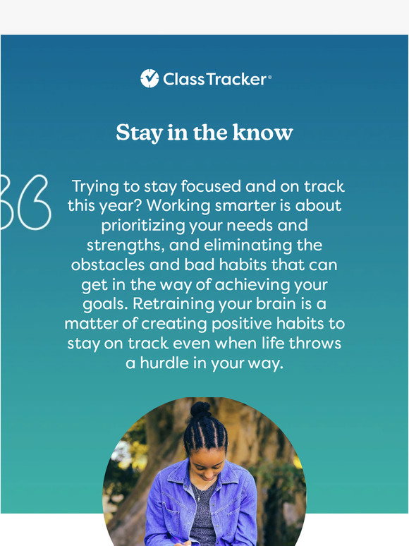Class Tracker: Tips To Work Smarter, Not Harder 🧠 | Milled