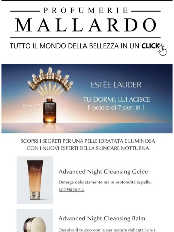 Profumerie Mallardo: La routine Advanced Night Repair per la tua pelle ...