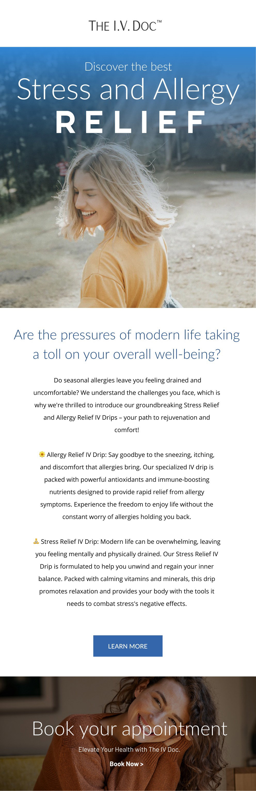 The IV Doctor: Our Stress and Allergy IV Drips! | Milled