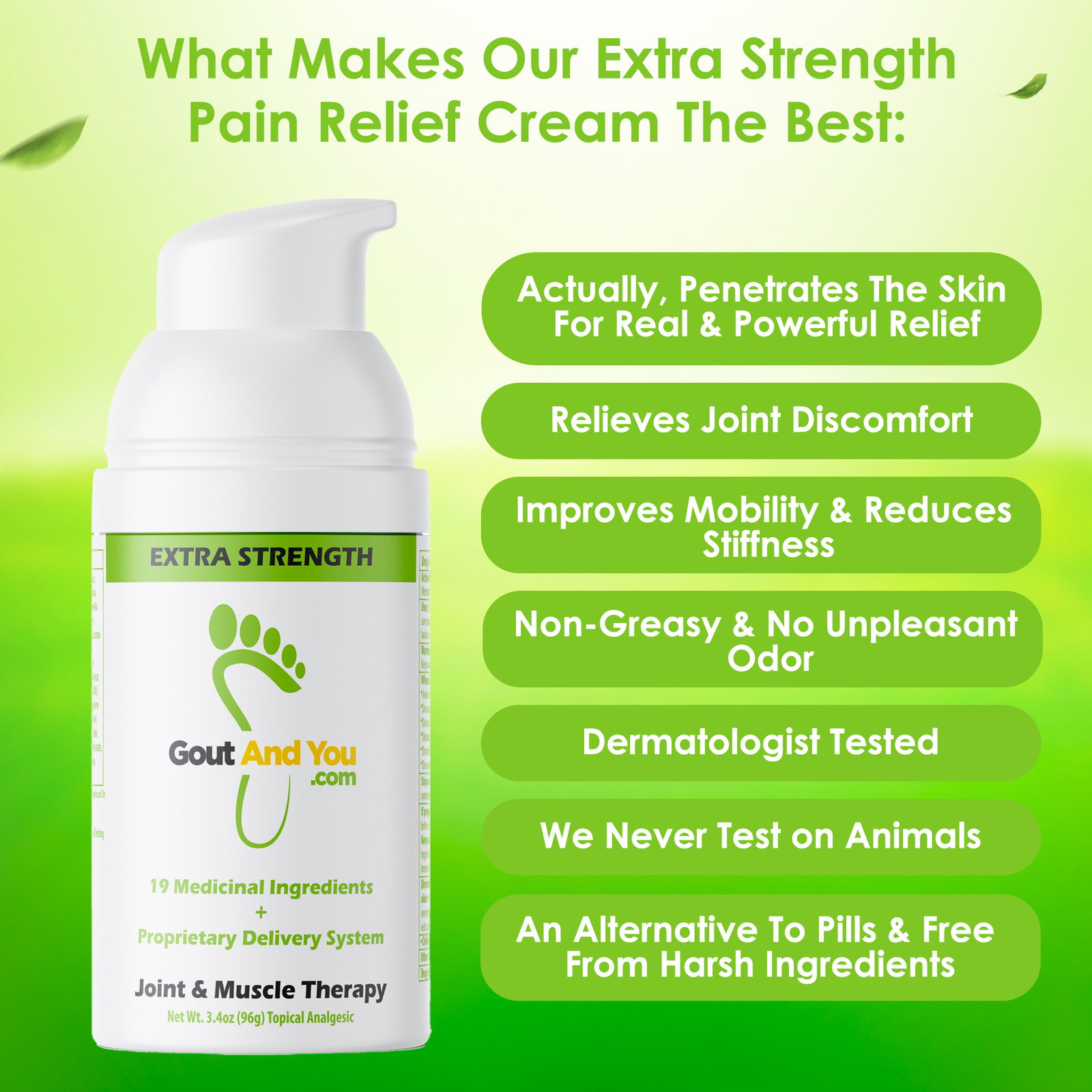 Gout and You: Introducing Extra Strength Relief: Your Gout Pain ...