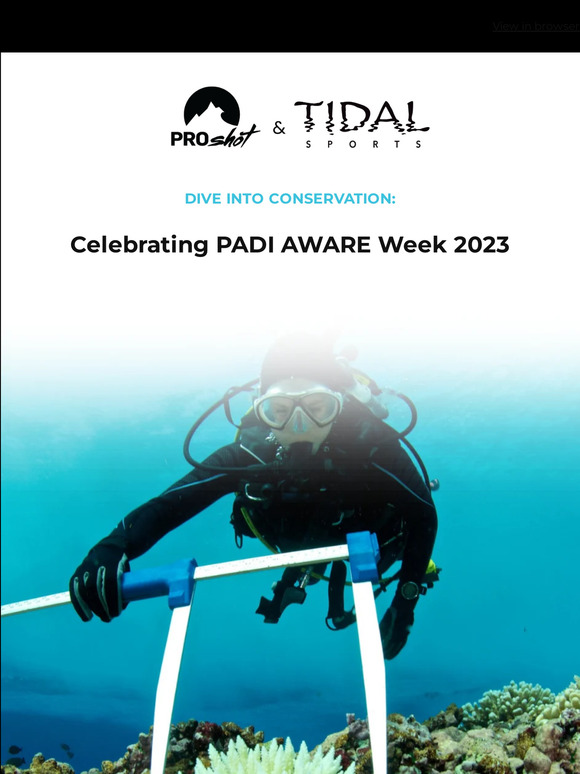 ProShot Case: Celebrating PADI AWARE Week 2023 | Milled