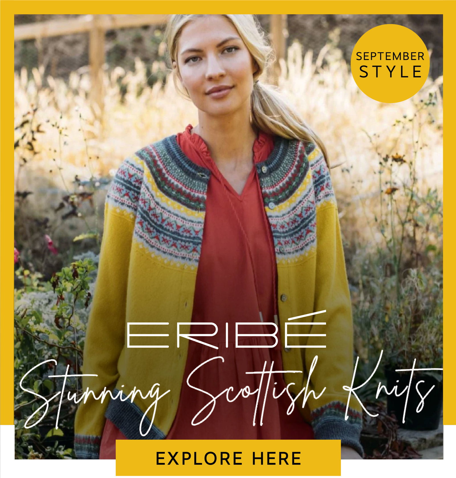Elizabeth Rose: NEW 💛 ERIBÉ - Stunning, Scottish Knitwear! | Milled