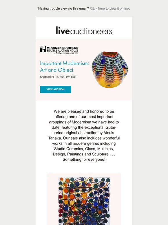 LiveAuctioneers: MBA Seattle Auction | Important Modernism: Art and ...