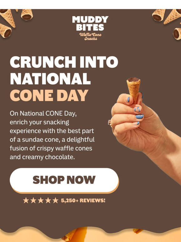 Muddy Bites: Happy National Cone Day, Cone-noisseurs! | Milled
