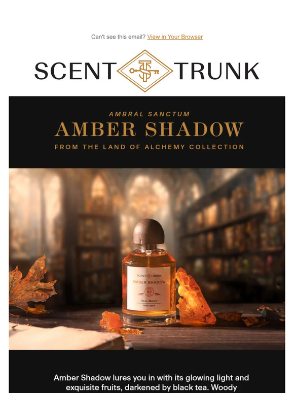 Scent Trunk: Amber Shadow By Sam Macer is Here! | Milled