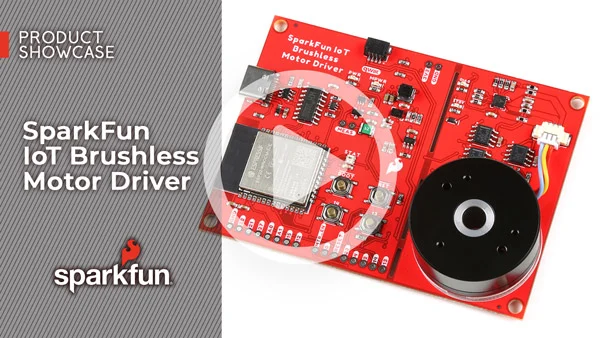 SparkFun: IoT Brushless Motor Driver and Tristimulus Color Sensors | Milled