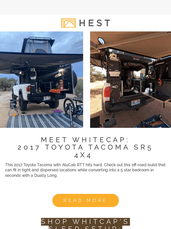 HEST: Rigs We Dig: Toyota Tacoma that transforms to a 5 star bedroom in ...