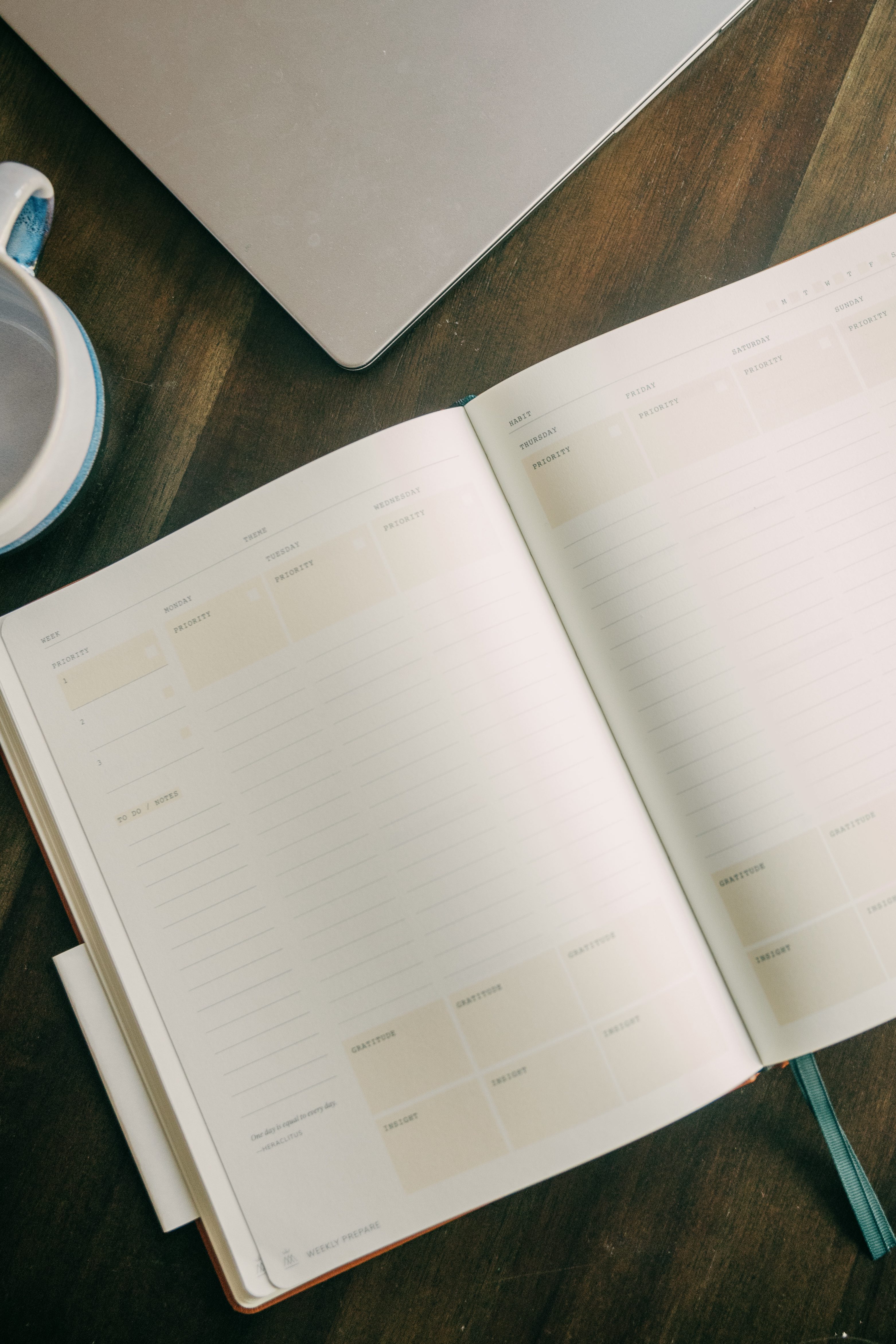 Monk Manual: First Look: The New Monk Manual Weekly Planner | Milled