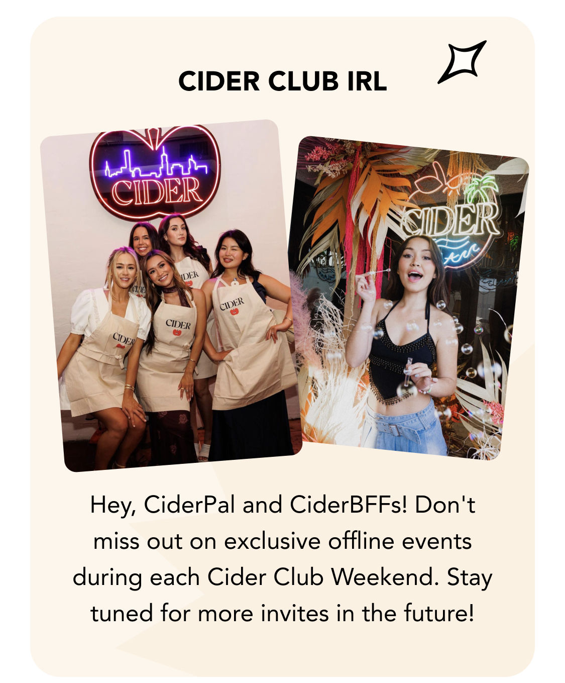 Cider: 🍎Cider Club Weekend🍎 WAIT, HOW MANY PERKS?🥰 | Milled