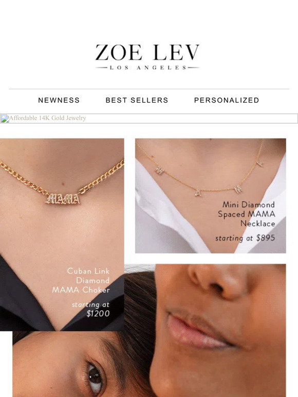 Zoe Lev Jewelry: FIRST LOOK | New Mama Collection | Milled