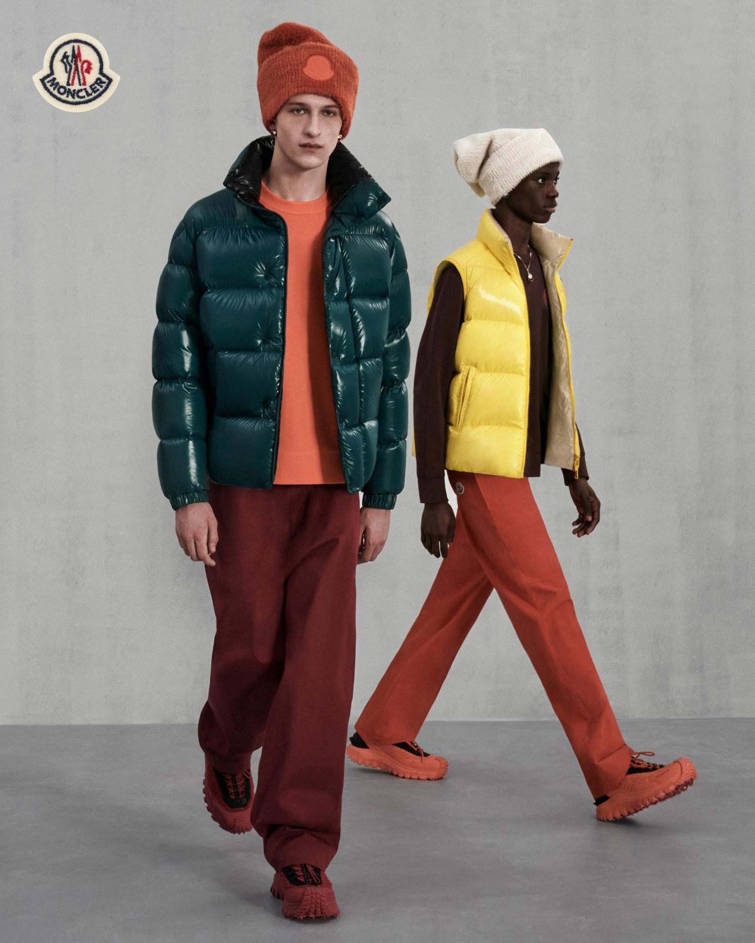 Moncler: Pop of color | Milled
