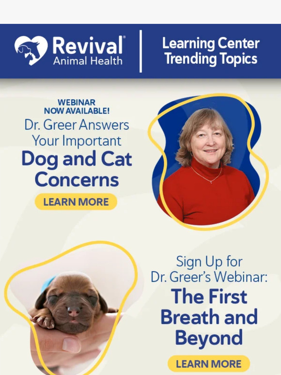 Revival Animal Health: Watch Now! Must-Have Answers from Dr. Greer | Milled