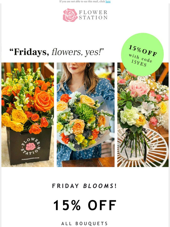 Flower Station: Friday Flowers, yes please! | Milled