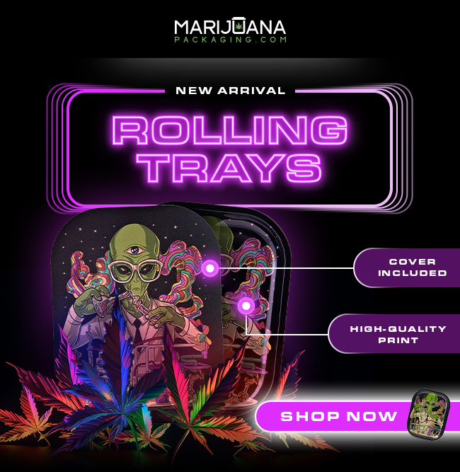 Marijuana Packaging: Six New Rolling Trays For You 🔥 | Milled