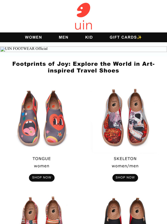 UIN Footwear: Find Your Happy Feet | Milled