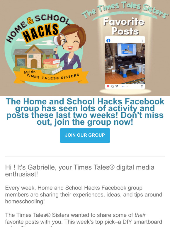 Times Tales: Times Tales® Sisters favorite group posts! 😃 | Milled