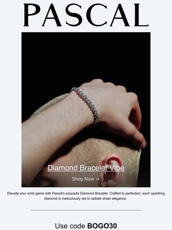 Pascal: Drip Your Wrist in Diamonds | Milled
