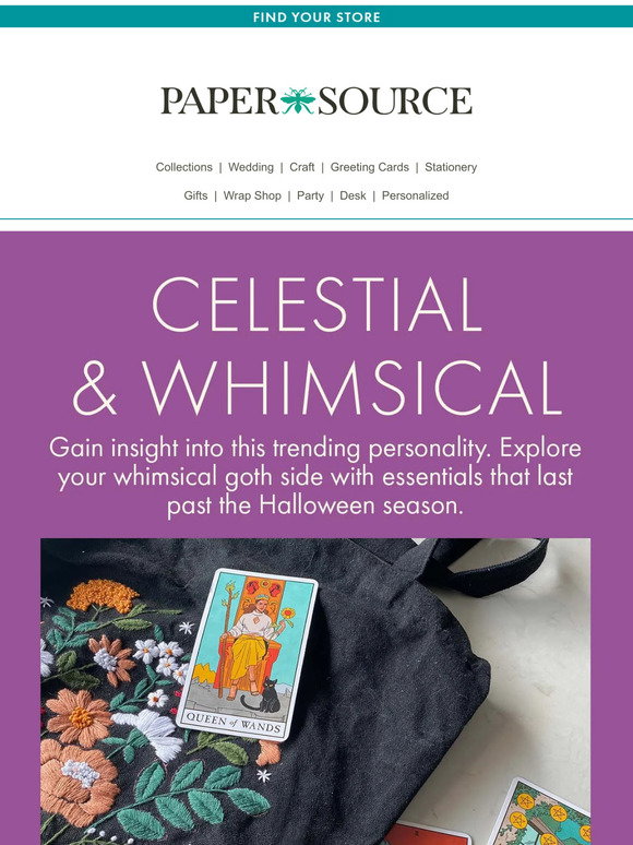 Paper Source: Cast a Spell With These Bewitching Styles 🌙 | Milled