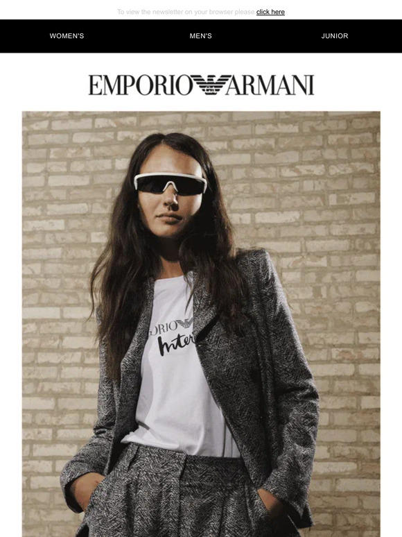 Armani: Emporio Armani x Interview Magazine: Discover the Fall/Winter ...
