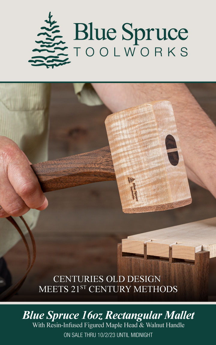 Woodworkers Guild of America: The Blue Spruce 16oz Rectangular Joiner's ...