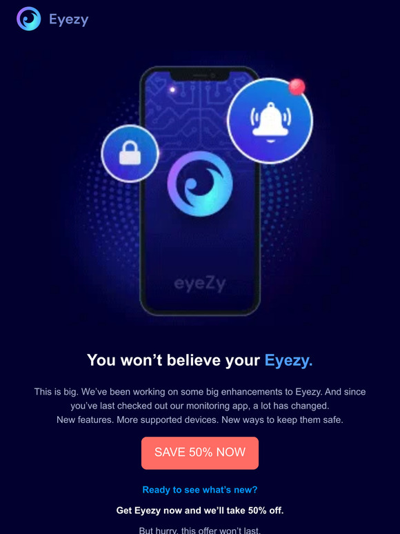 EyeZy: Exclusive savings! Get Eyezy for half off. | Milled