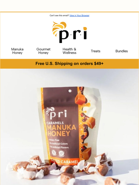 Pacific Resources International, Inc: Sea Salt Manuka Caramels 🎤💧 | Milled