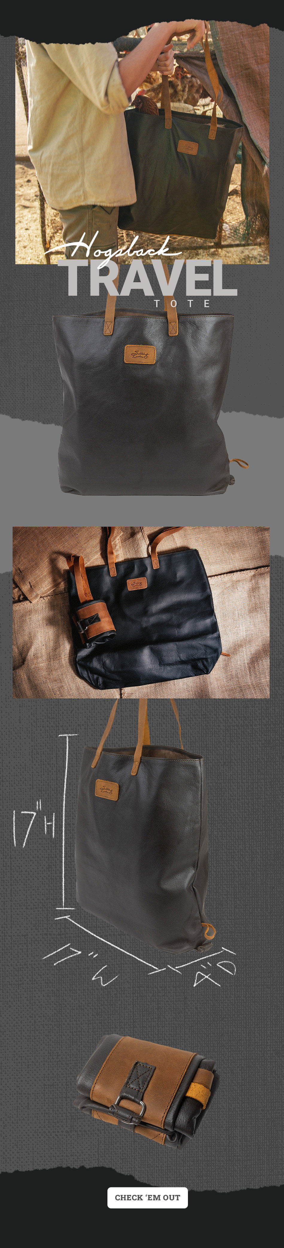 Saddleback Leather: Hogsback Travel Backpack & Tote - Available Now ...