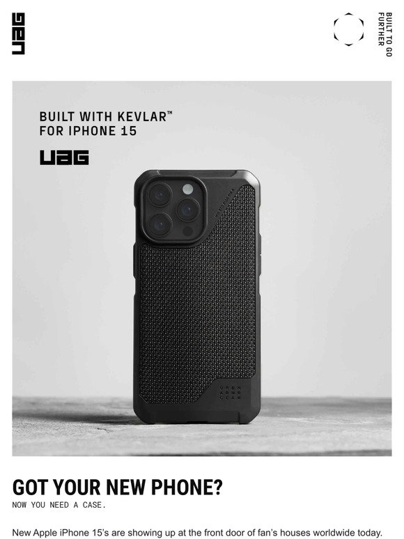 Urban Armor Gear: Welcome to iPhone 15 📲 | Milled