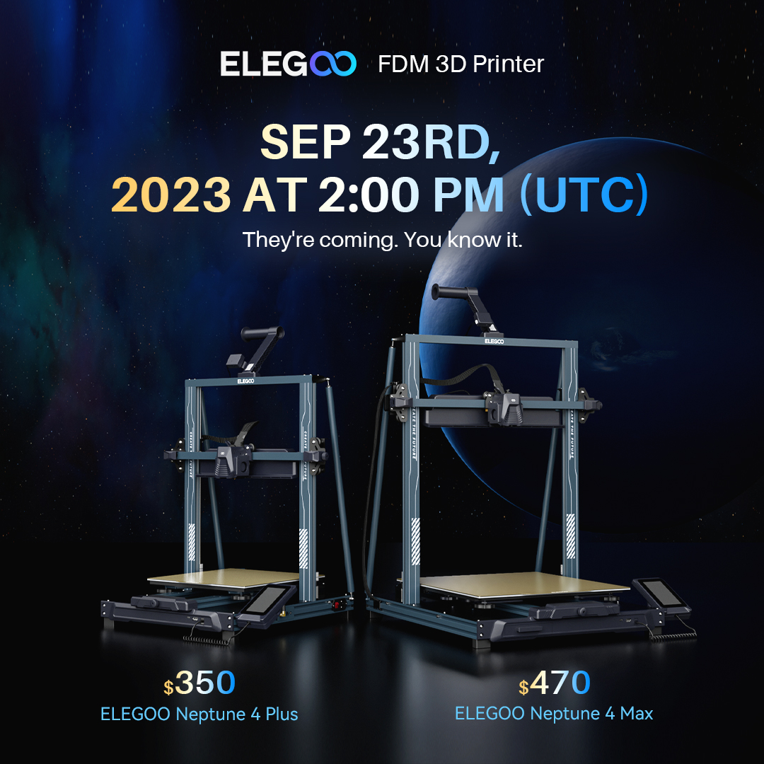 ELEGOO: ELEGOO NEW RELEASE Countdown 24 Hours🔥 | Milled