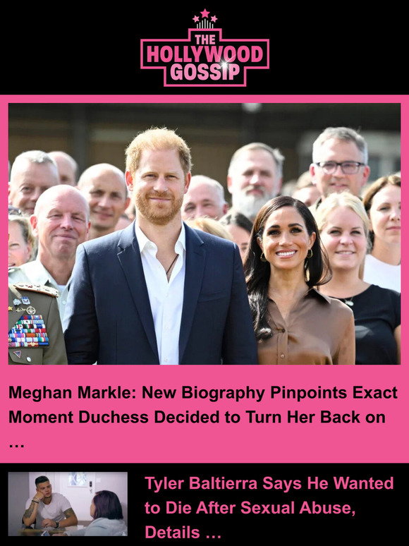 The Hollywood Gossip: Meghan Markle: New Biography Pinpoints Exact ...