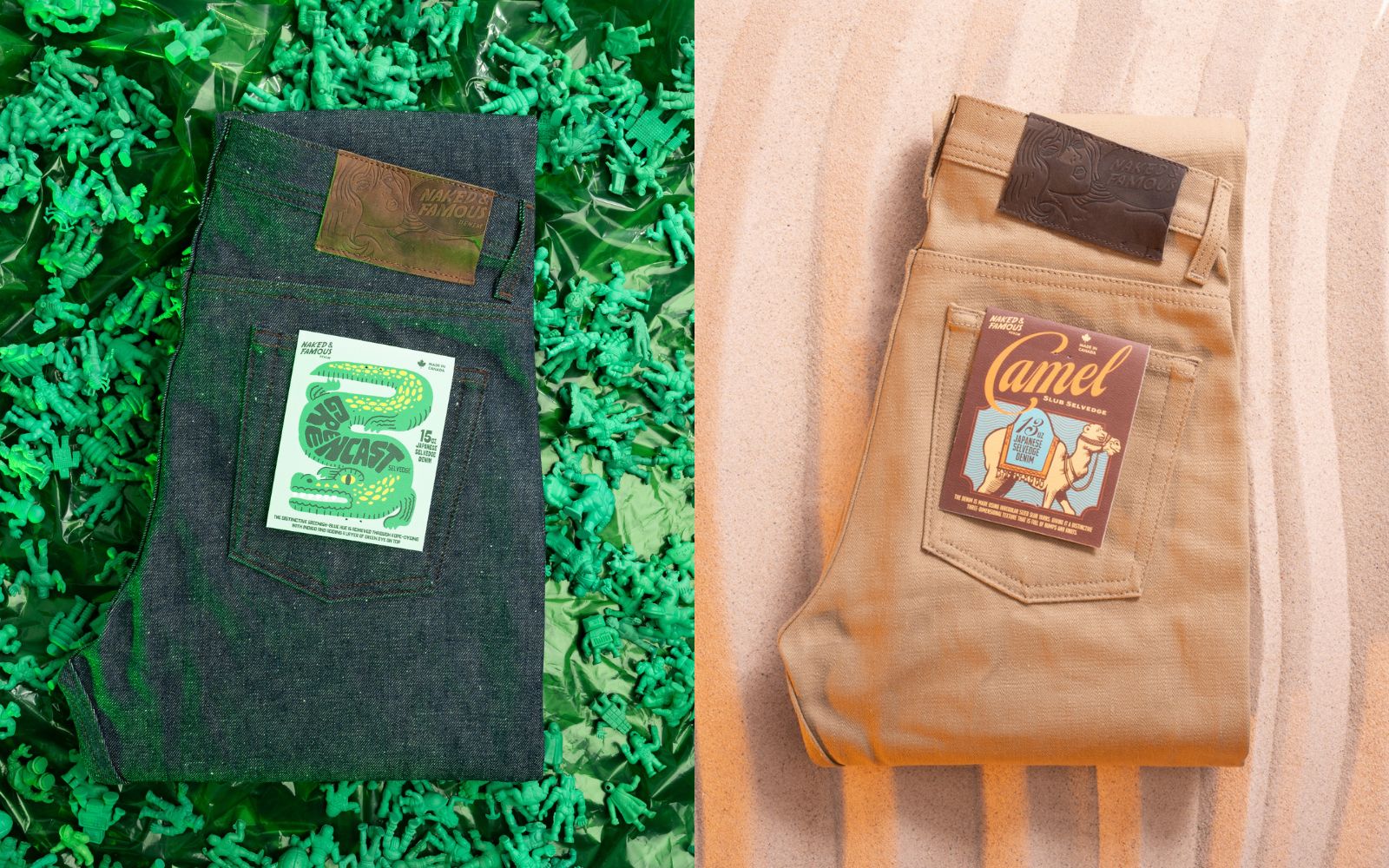 Tate + Yoko: Greencast & Camel Slub Selvedge: Our Twin Releases Are ...