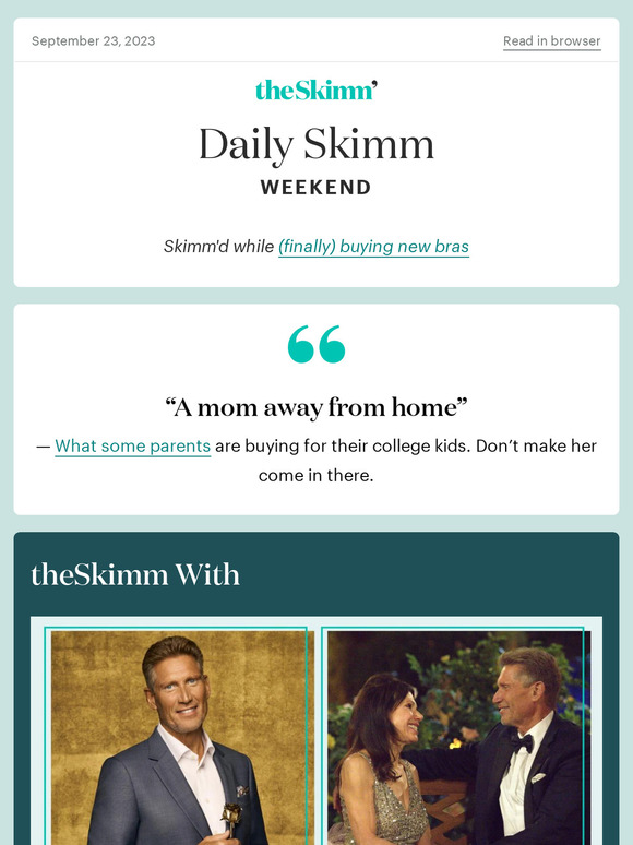 theSkimm: Weekend: Honey, honey, how you thrill me | Milled