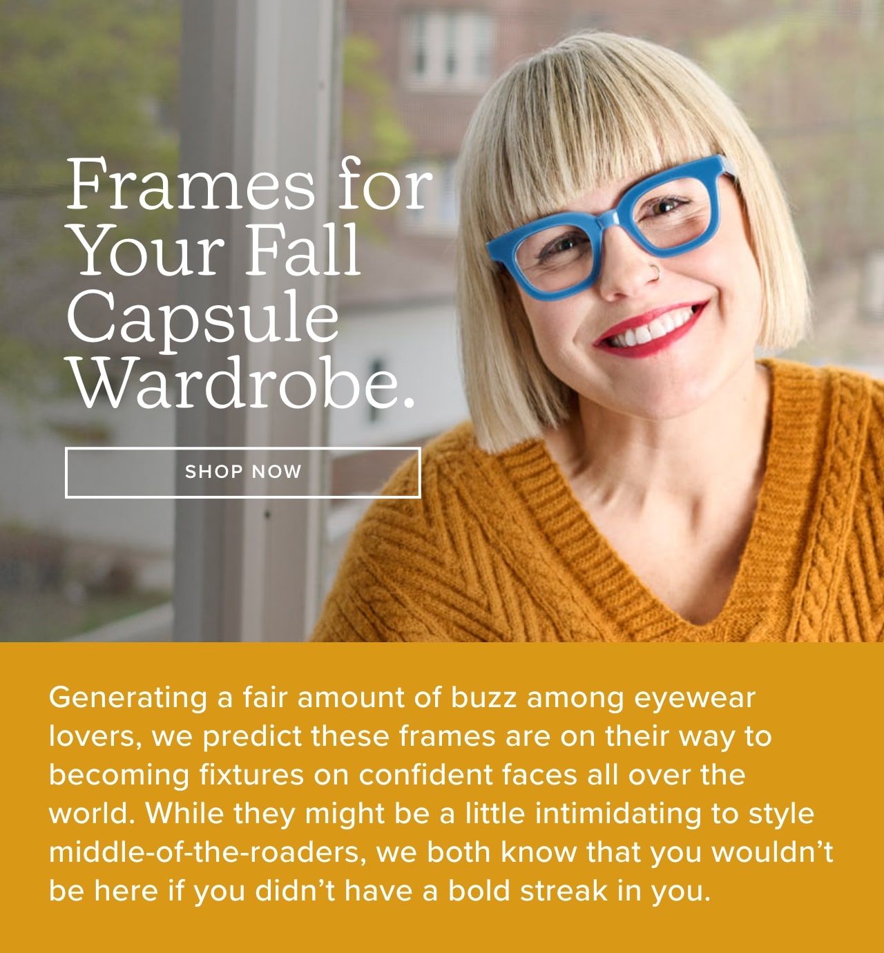 eyebobs: Frames that will fit in your fall capsule wardrobe🧥👖👓 | Milled