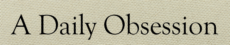 Graphic Image: A Good Obsession! | Milled