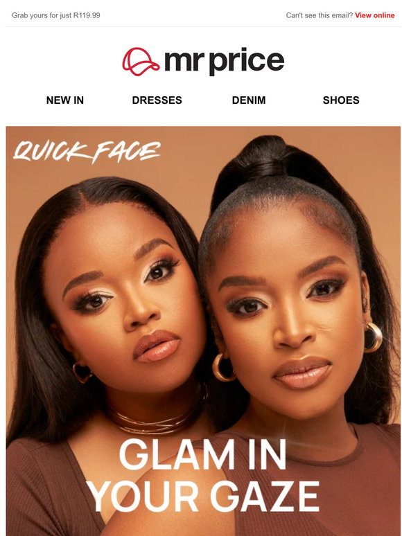 Mr Price: New in: The Quick Face Eyeshadow palette | Milled