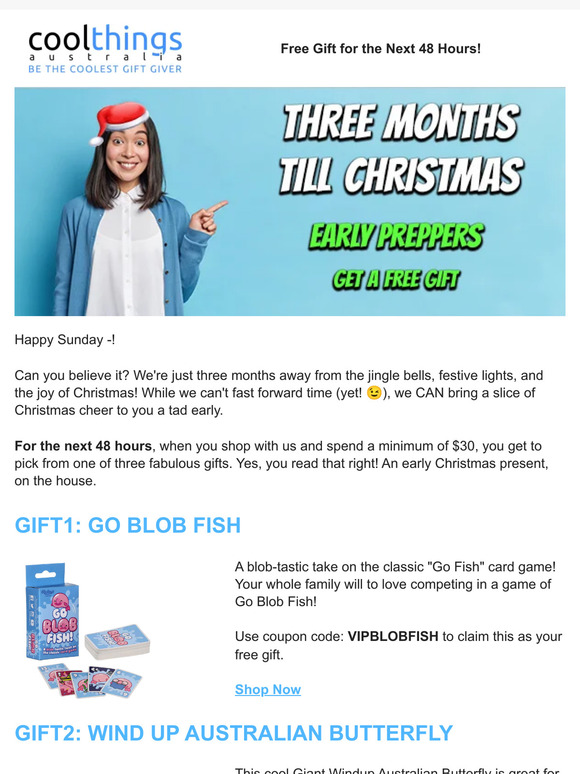 CoolThings: Unbelievable? Your FREE Christmas Gift Has Arrived Early! 🎁 ...