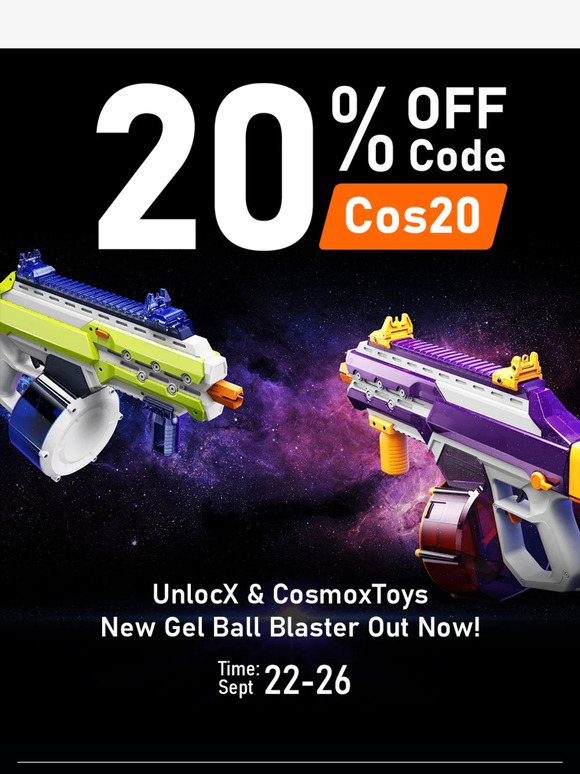 UnlocX: UnlocX 2023 New Gel Ball Blaster Out Now!🎉 | Milled