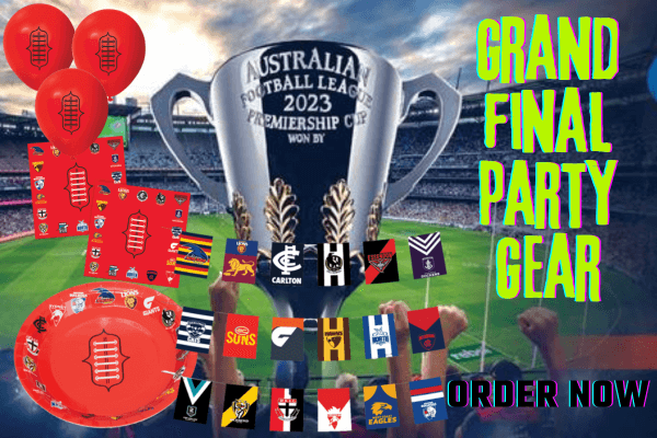 AFL Footy Shop: It's Grand Final Party Time AFL fan - get your Party ...