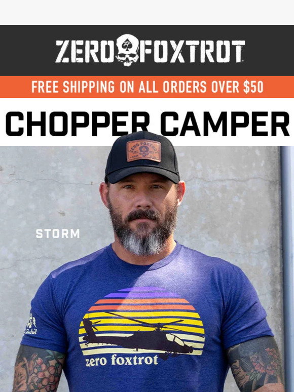Zero Foxtrot: THE CHOPPER CAMPER | Milled