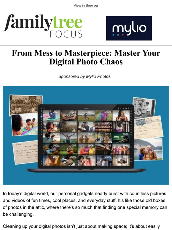 Family Tree Magazine: From Mess to Masterpiece: Master Your Digital ...