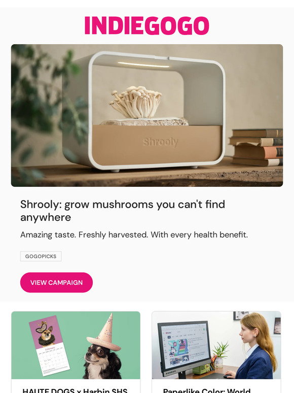 Indiegogo: Easily grow a superfood right in your home with this device ...