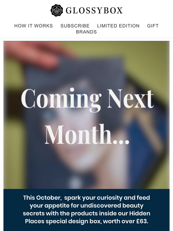 Glossy Box: Get your next box for just £10! 🤩 | Milled