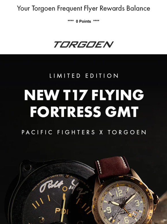 Torgoen: Limited Edition T17 Flying Fortress GMT | Milled