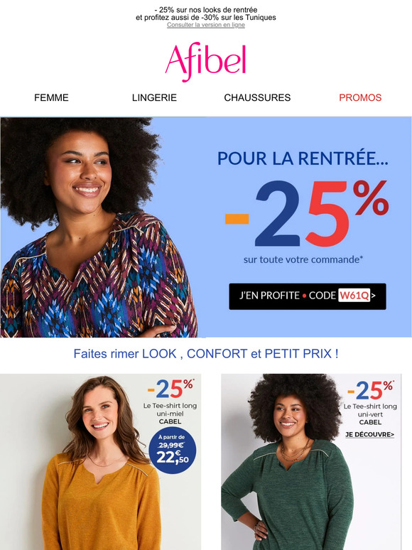 Afibel UK: Nos meilleurs looks Confort… au meilleur prix ! | Milled