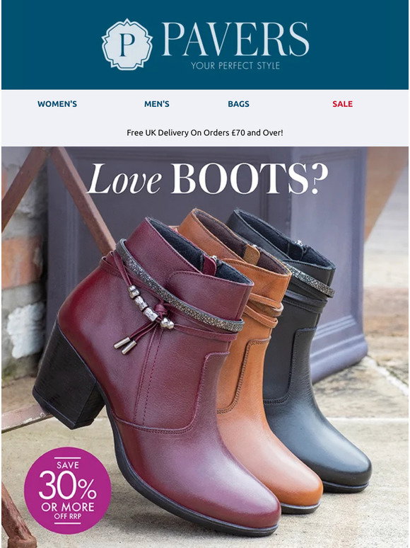 Pavers: Love boots? | Milled
