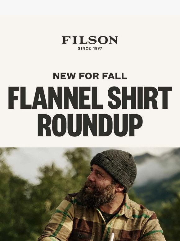 Filson: Flannel Season Is Here | Milled