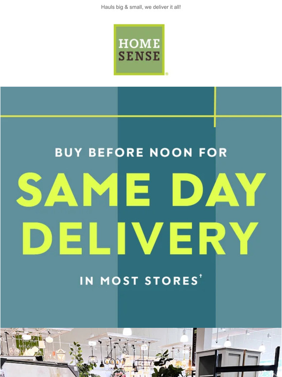 Homesense: From our store to your front door 🚛 | Milled
