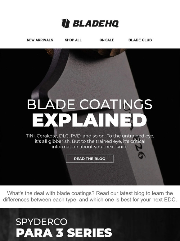 Blade HQ: What's the best blade coating for you? | Milled