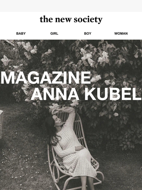 The New Society: 🌼 MAGAZINE: ANNA KUBEL 🌼 | Milled